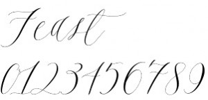 Feast font – a symphony of elegance, proportions and beauty